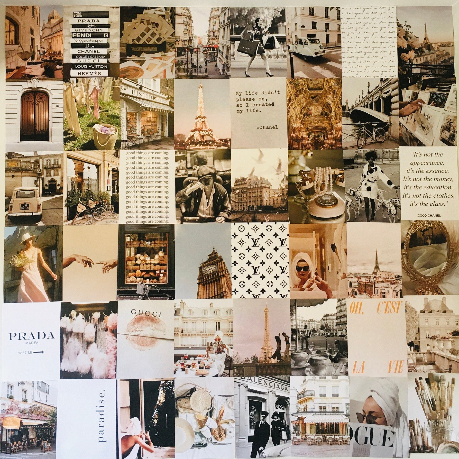 Classy Collage Kit - Etsy