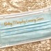 Custom Baby Name Personalized Disposable Face Masks Baby - Etsy