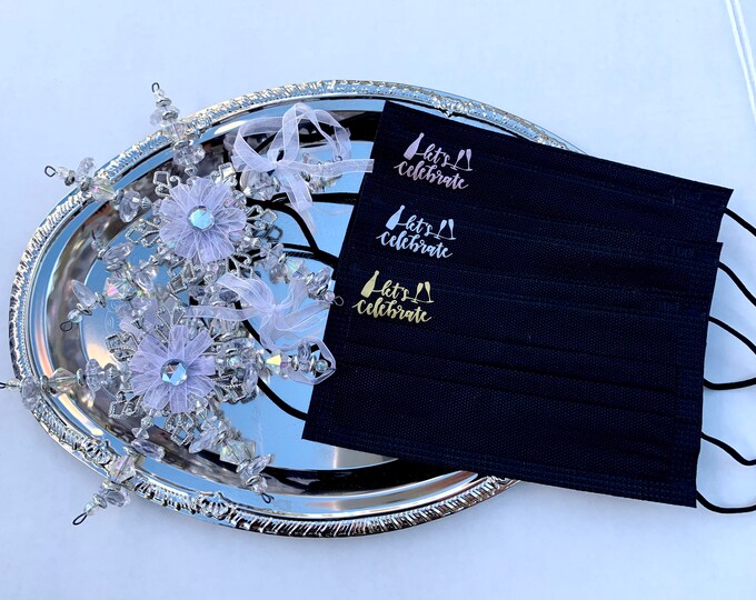 Disposable Face Masks Happy Birthday Birthday Face Masks - Etsy