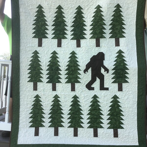 Bigfoot Quilt Pattern - Etsy