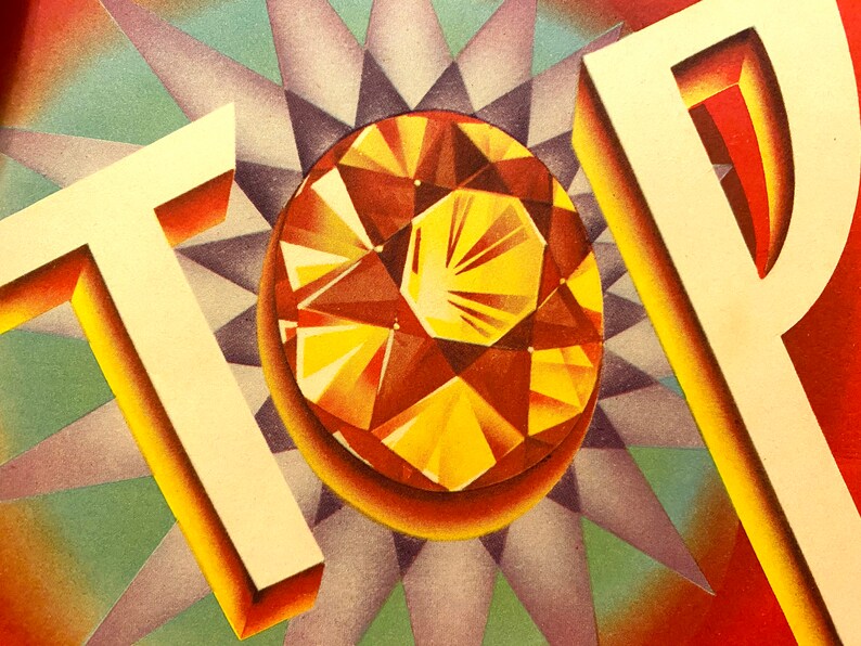 Topaz Brand Apples Crate Label - Original - Etsy