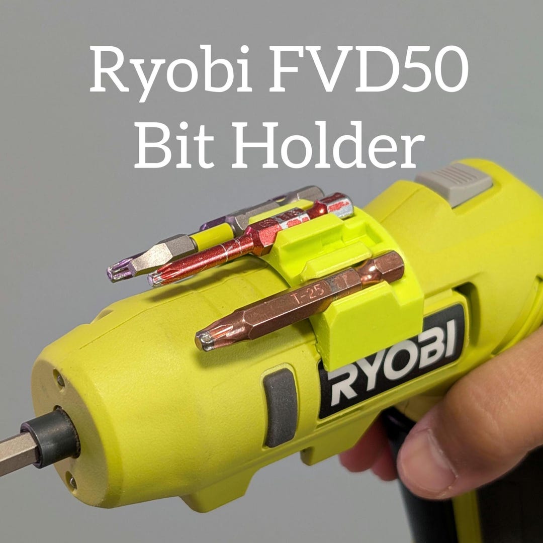 Ryobi USB Lithium Screw Driver FVD50 Clip-on Bit Holder - Etsy