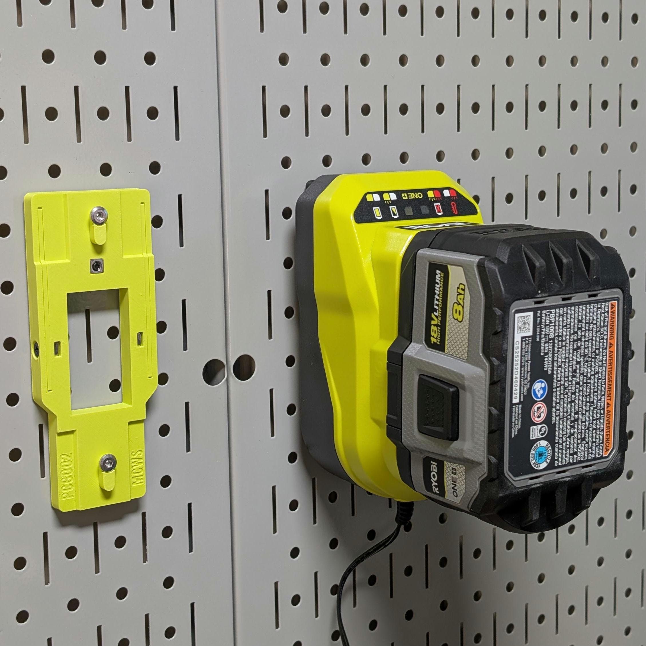 Ryobi Charger Wall Control Mount (PCG002 Model) - Etsy