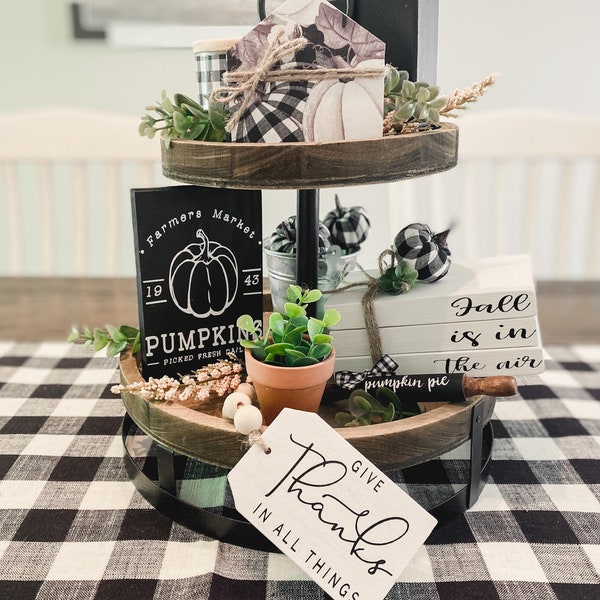 Buffalo Check Decor - Etsy