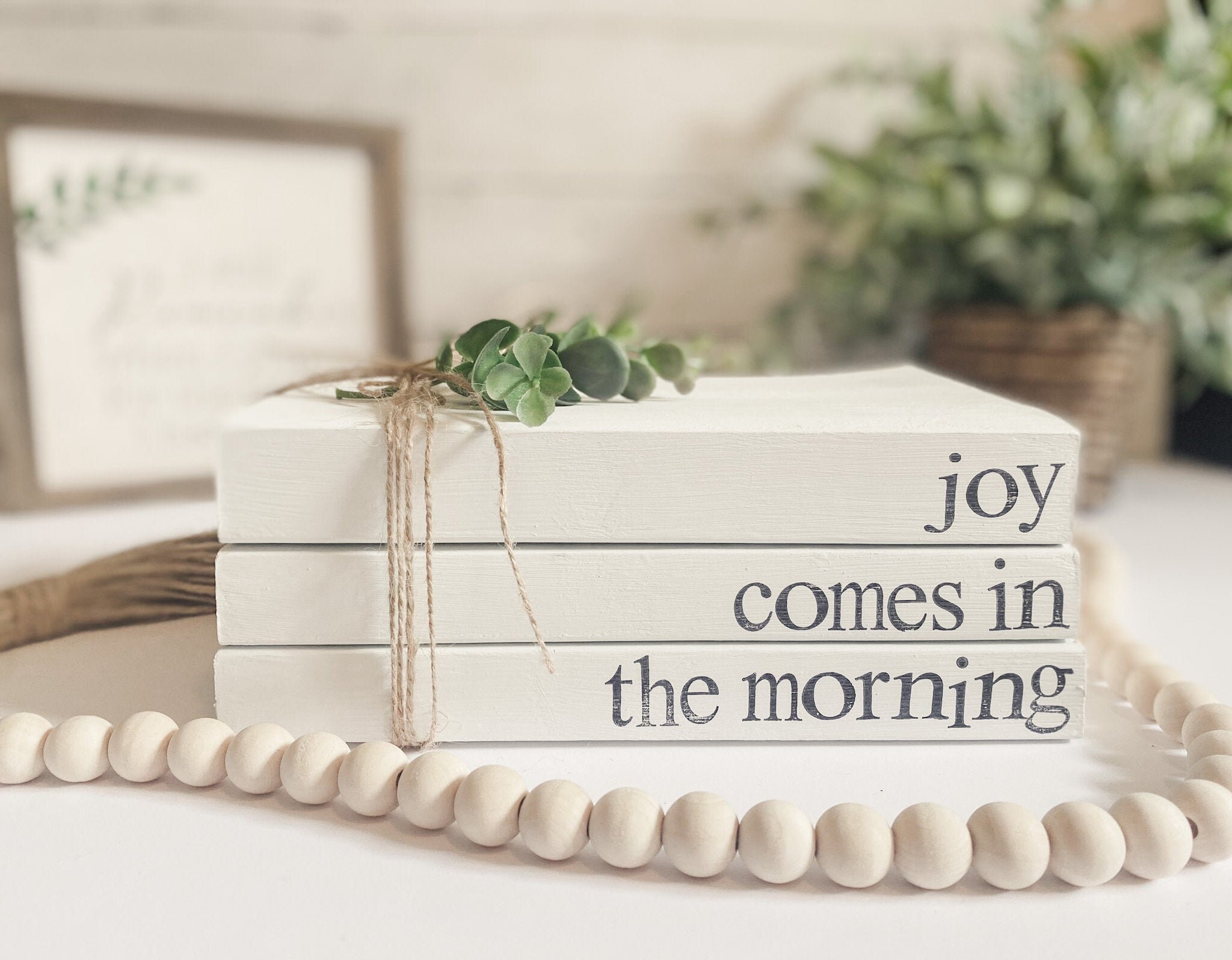 Christian Farmhouse Book Stack Stamped Farmhouse Book Bundle - Etsy México