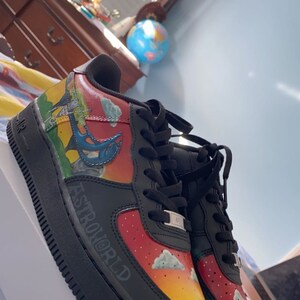 Custom Travis Scott Airforces - Etsy