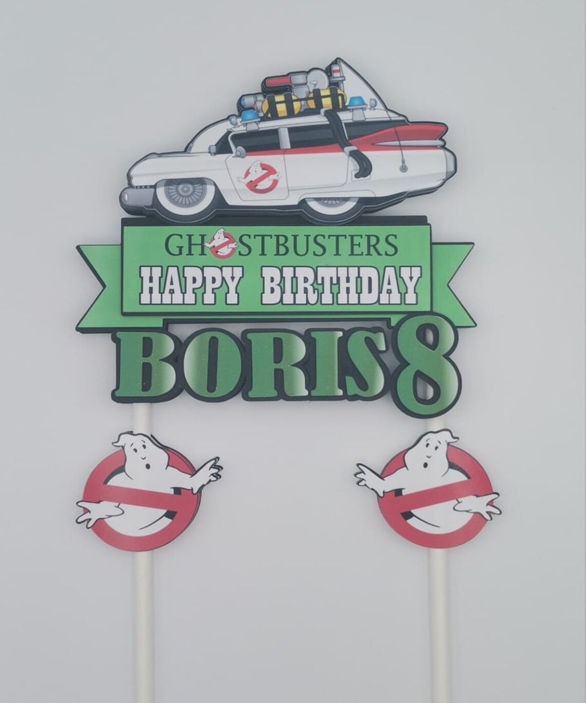 Ghostbusters Topper Birthday Topper Cake Topper - Etsy