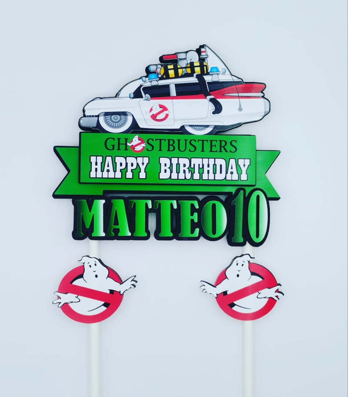 Ghostbusters Topper Birthday Topper Cake Topper - Etsy