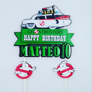 Ghostbusters Topper Birthday Topper Cake Topper - Etsy
