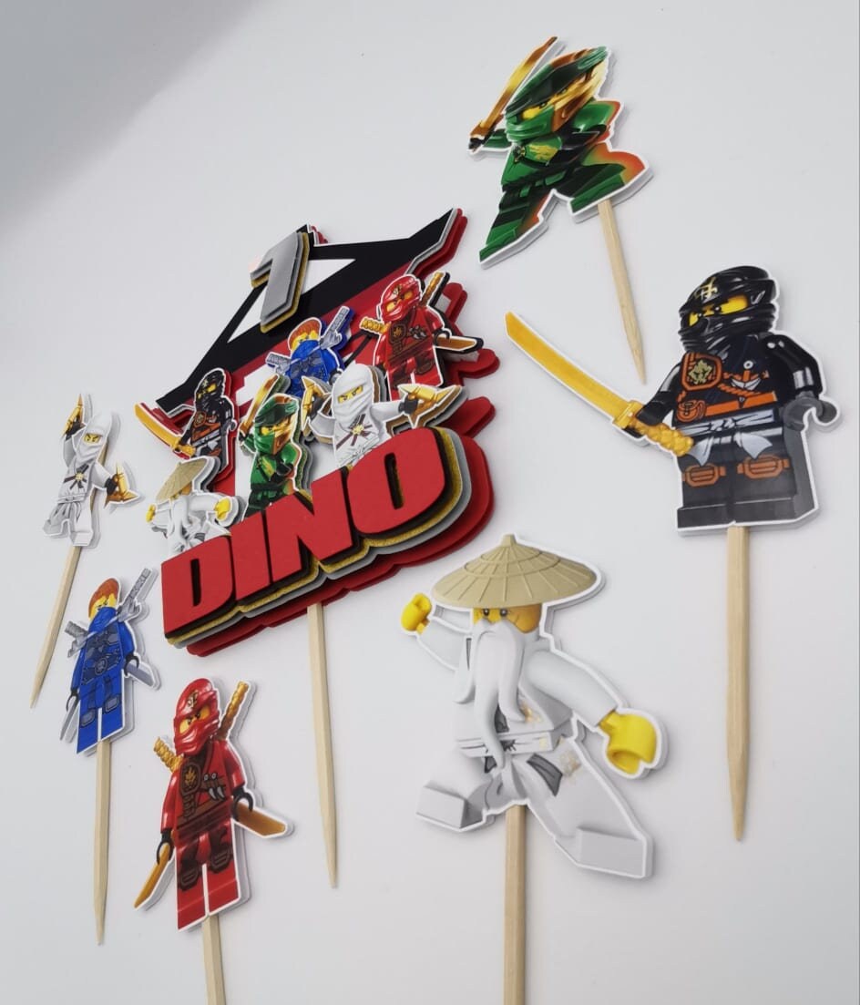 Lego Ninjago Cake Topper