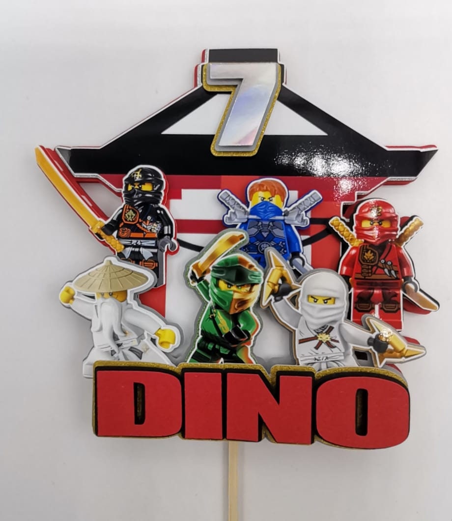 Lego Ninjago Cake Topper
