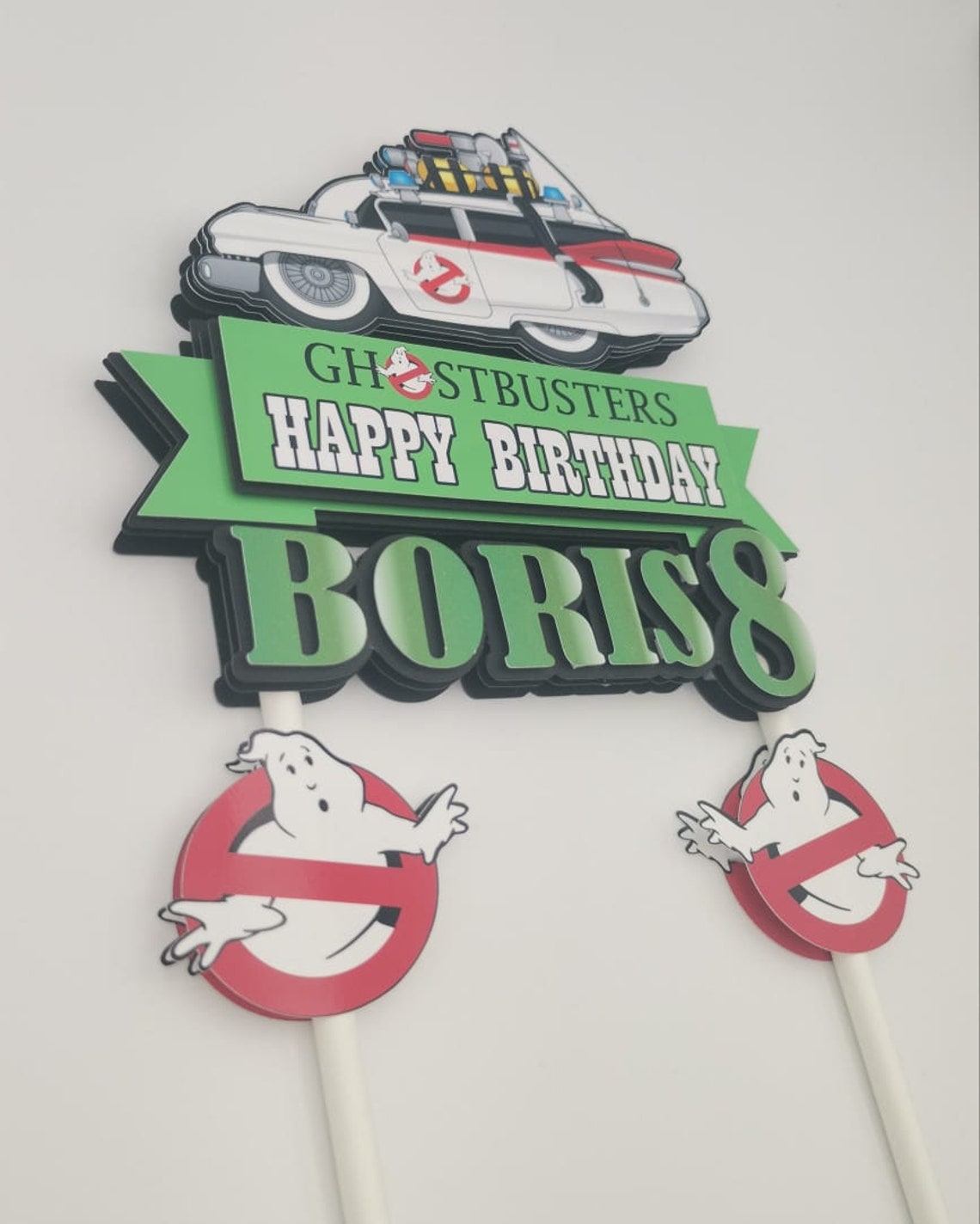 Ghostbusters Topper Birthday Topper Cake Topper - Etsy