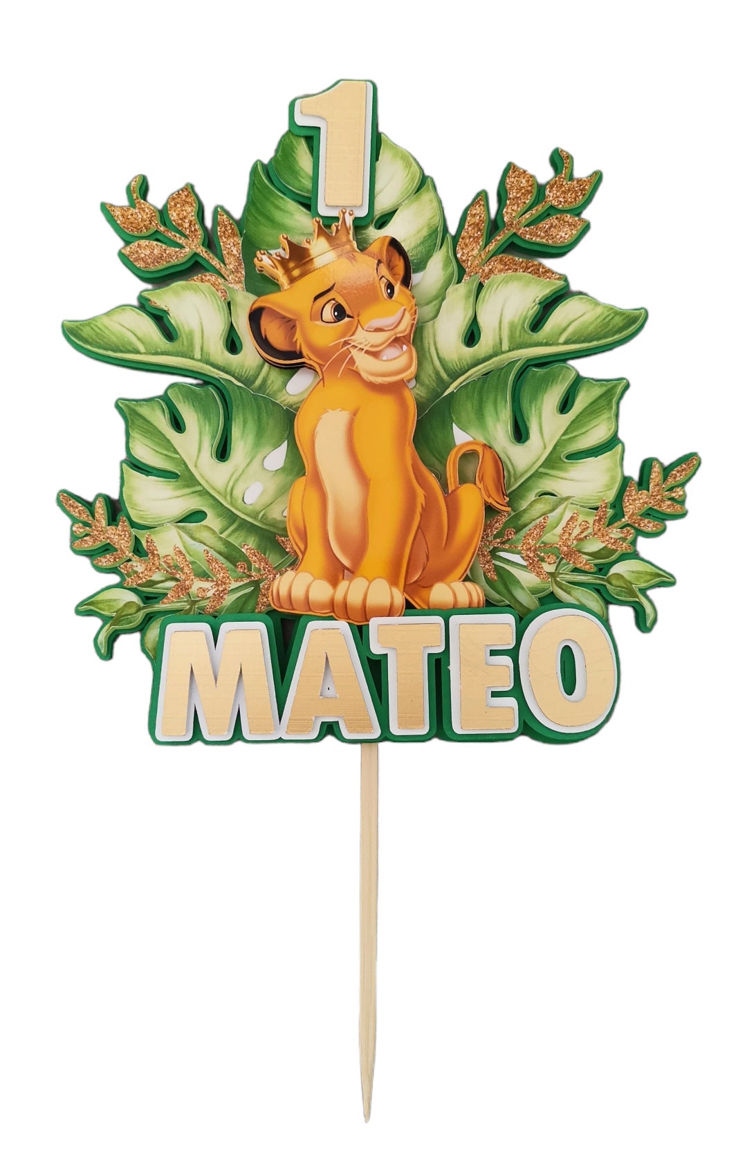 Lion King Topper Cake Topper - Etsy