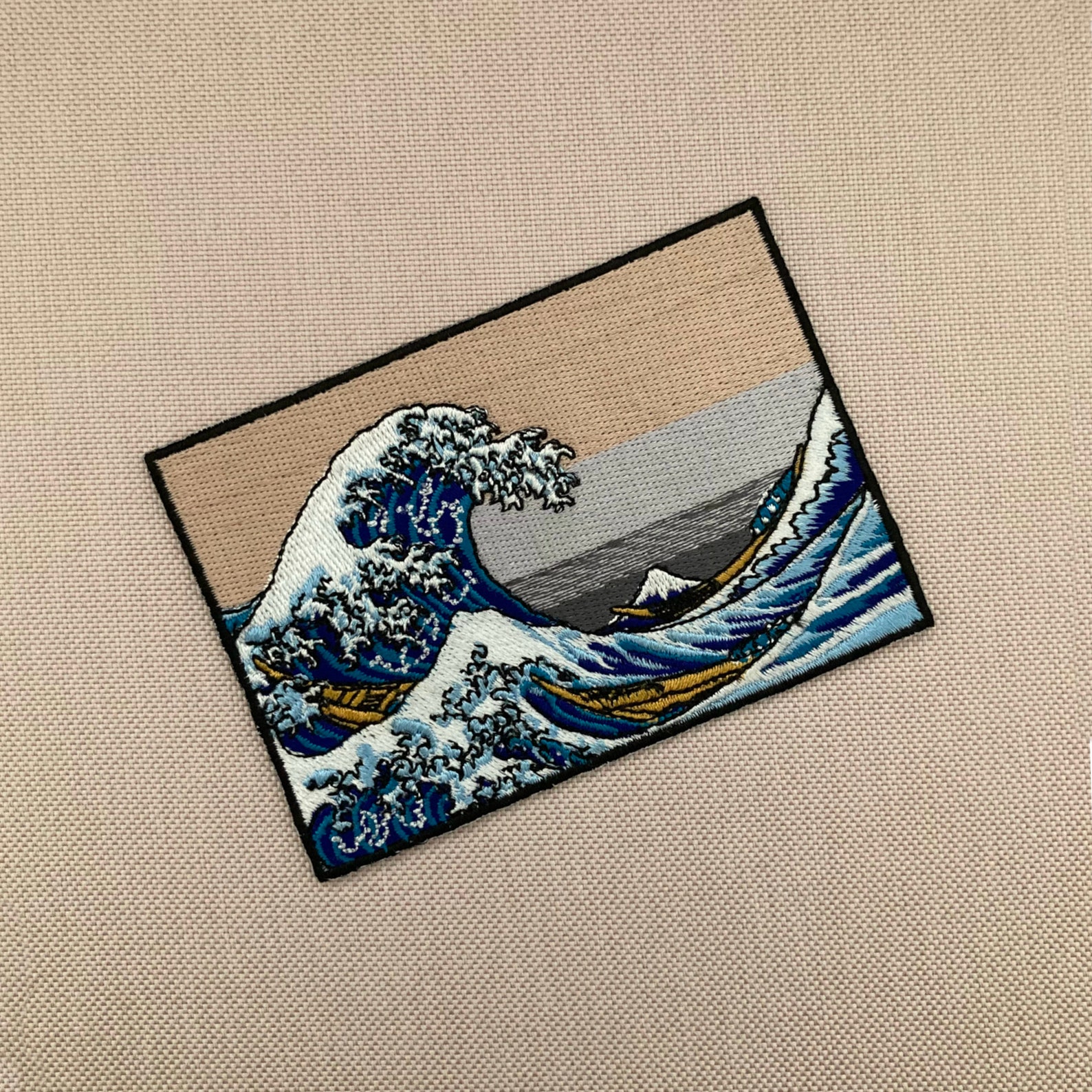 Urbanski Patch the Great Wave off Kanagawa to Iron Patch | Etsy