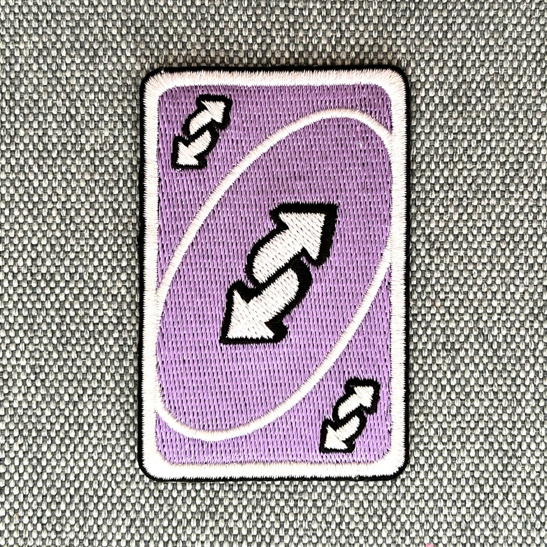 Urbanski Patch Purple UNO Map Reverse Iron-on 7.4 X 4.7 Cm Patch ...