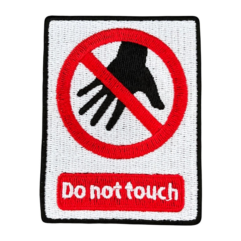 Do Not Pet Patch - Etsy