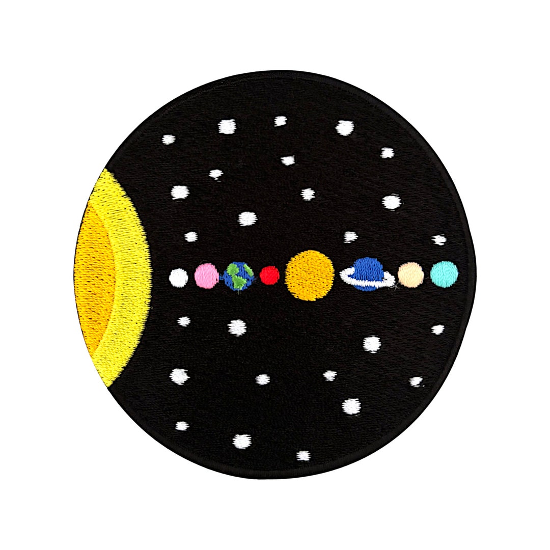 Urbanski Patch Solar System Universe With All Planets to Iron on 8.4 X ...