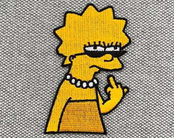 The Simpsons Patches Homer Marge Bart Lisa Maggie Sew on - Etsy