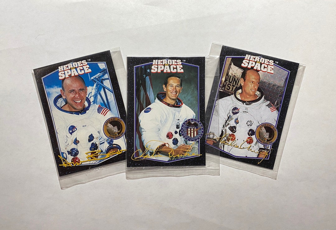Mint Condition Heroes of Space Trading Cards - Etsy