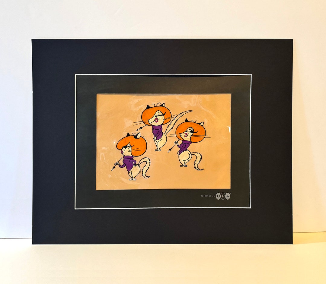 VERY RARE Original Cel Art From United Productions of America - Etsy