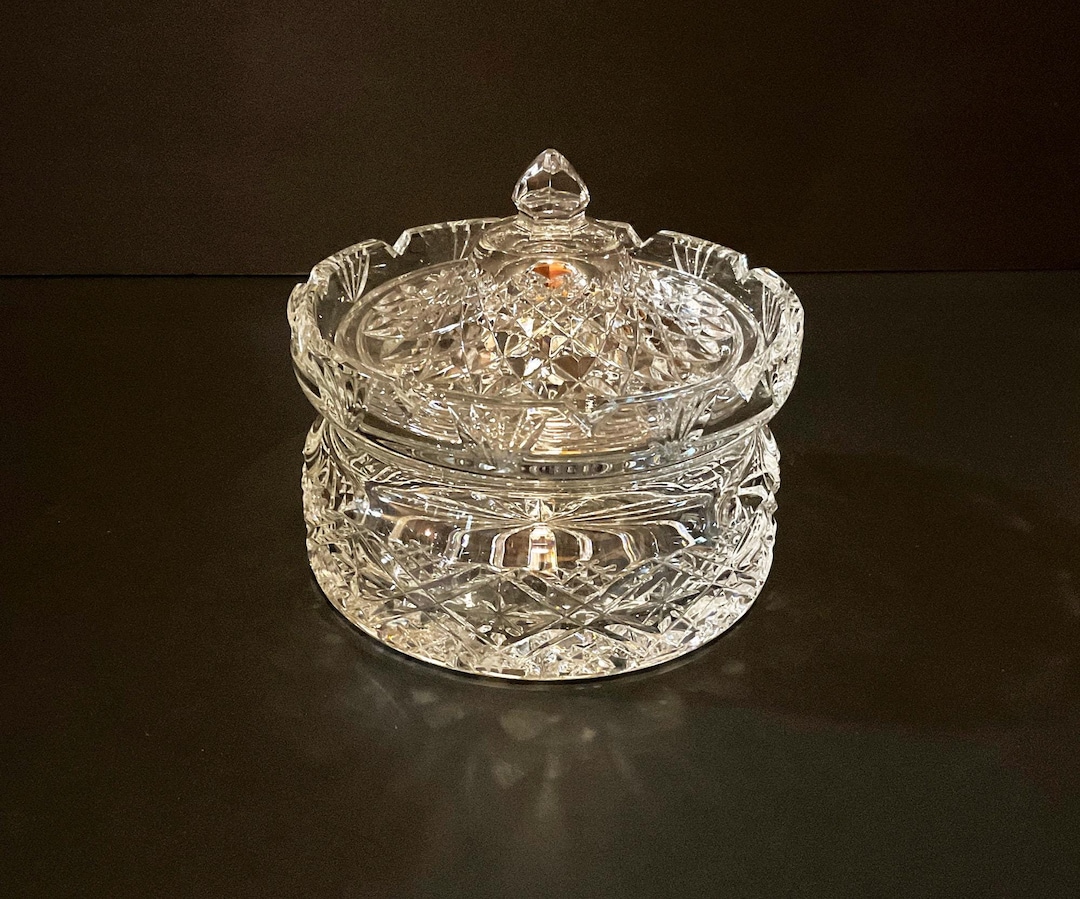 Waterford Crystal Candy Dish With Lidnull