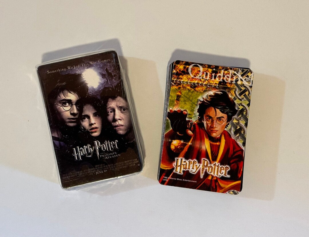 Two Collectible Harry Potter Calendar Card Packs of 50 Each - Etsy