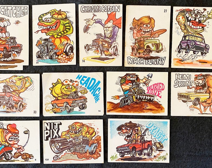 13 Odder Odd Rods Trading Cards - Etsy