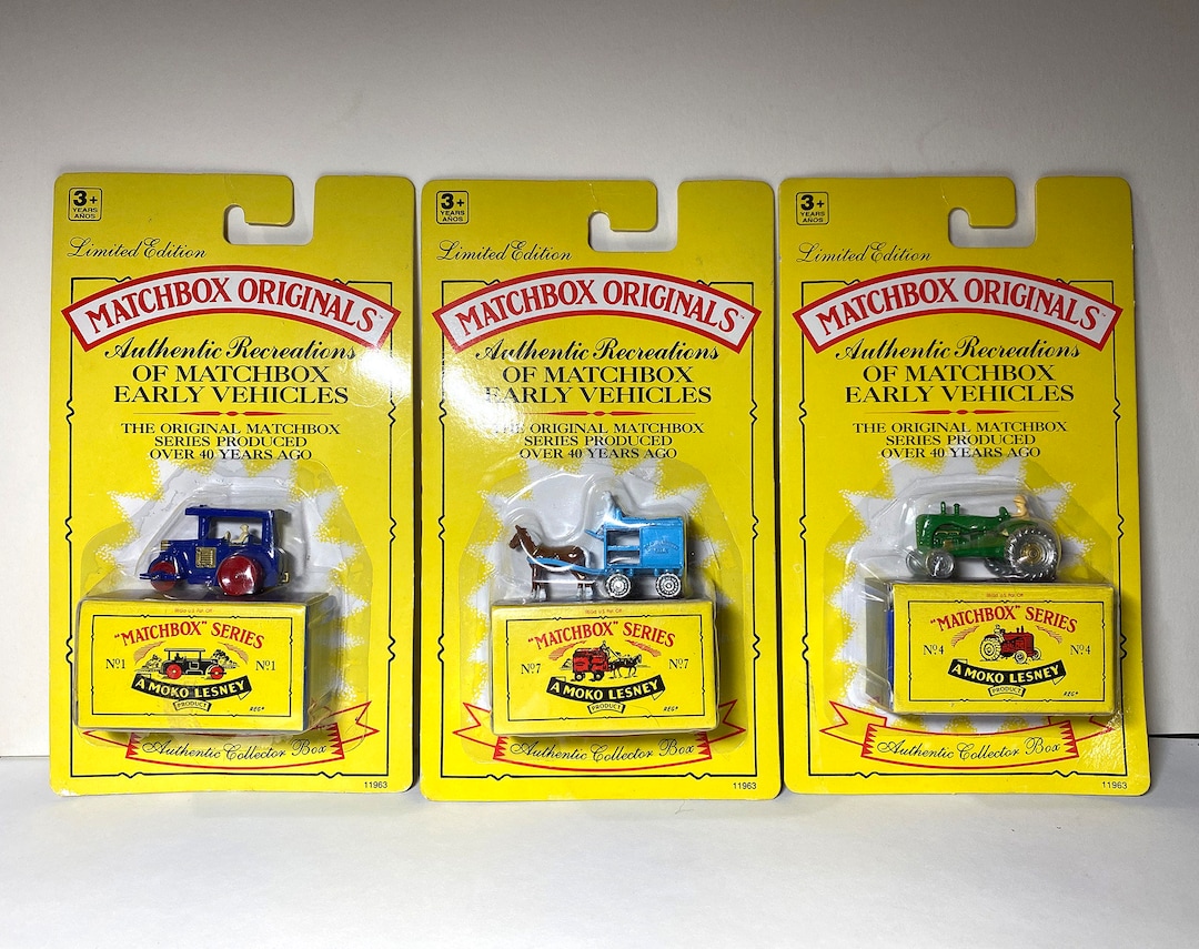 New Vintage Matchbox Originals Authentic Recreations - Etsy