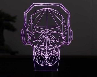 Music Themed Lamp - Etsy