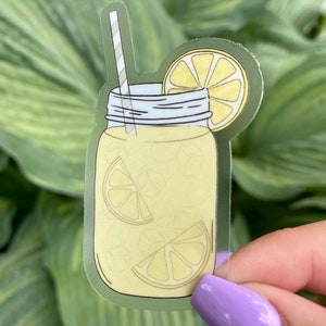 Lemonade Sticker - Dishwasher Safe, Durable, Homemade, Vinyl, Laptop ...