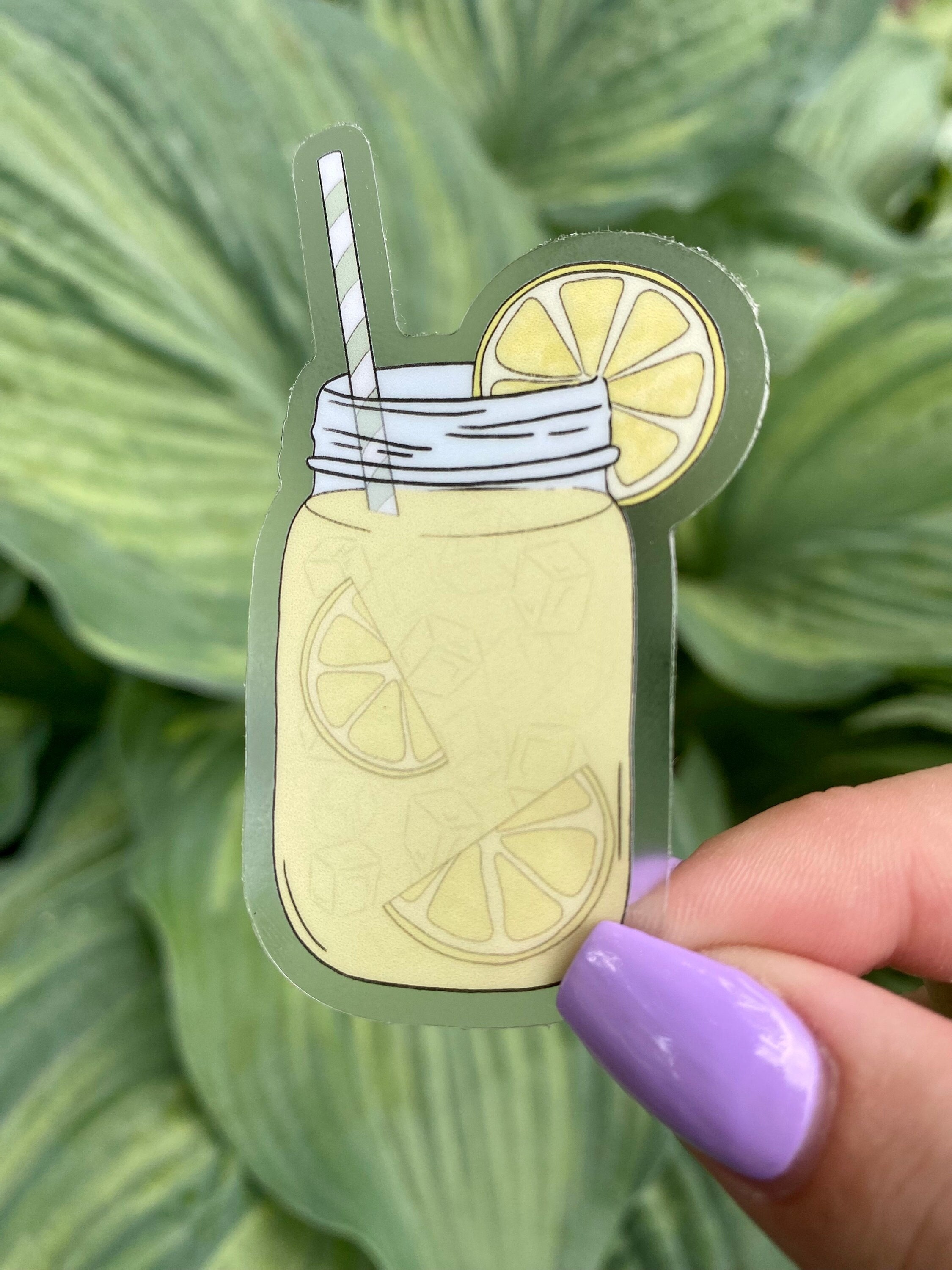 Waterproof Vinyl Lemonade Sticker Food Sticker Laptop - Etsy