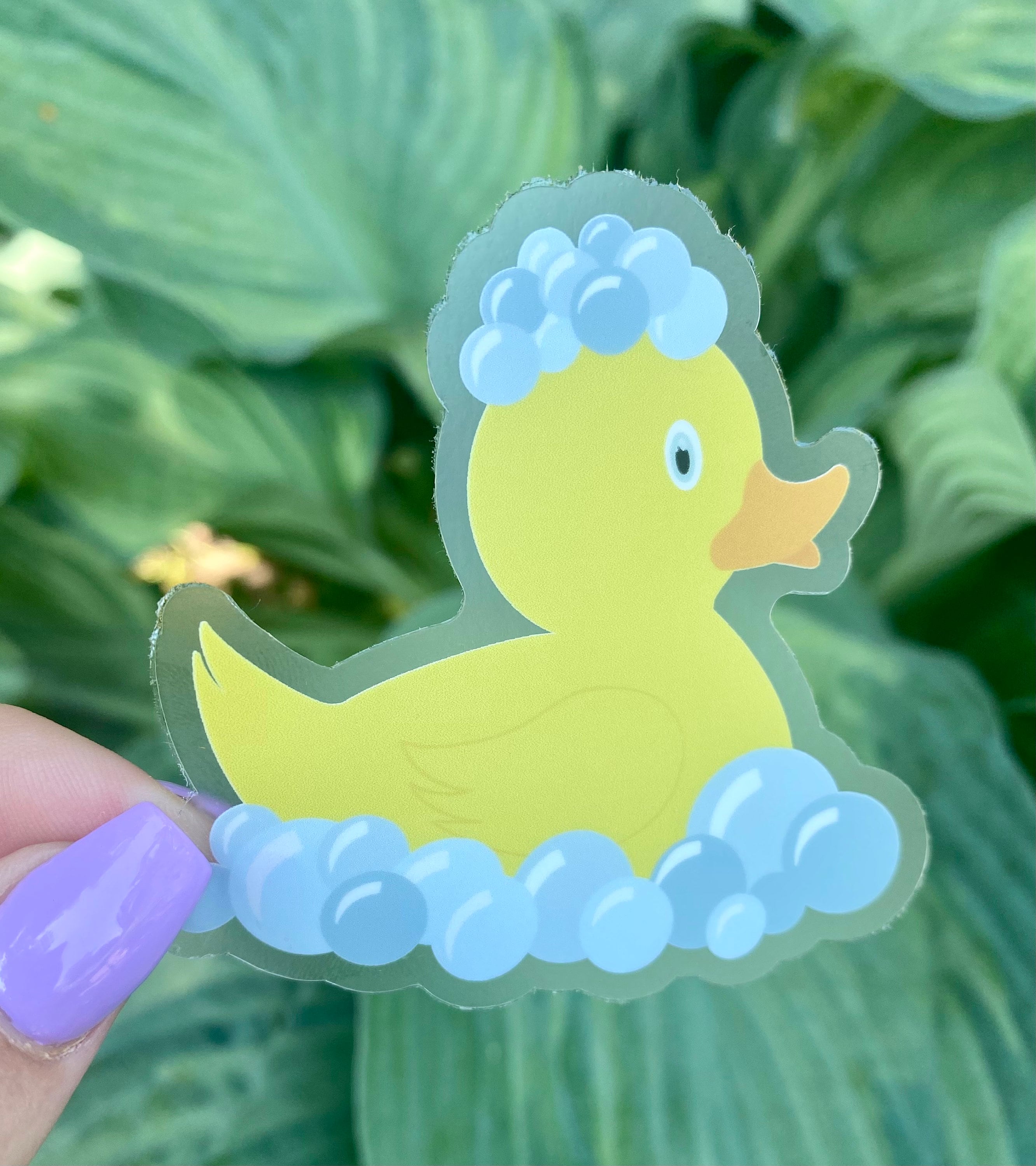Rubber Duck Sticker - Dishwasher Safe, Durable, Laptop and Water Bottle ...