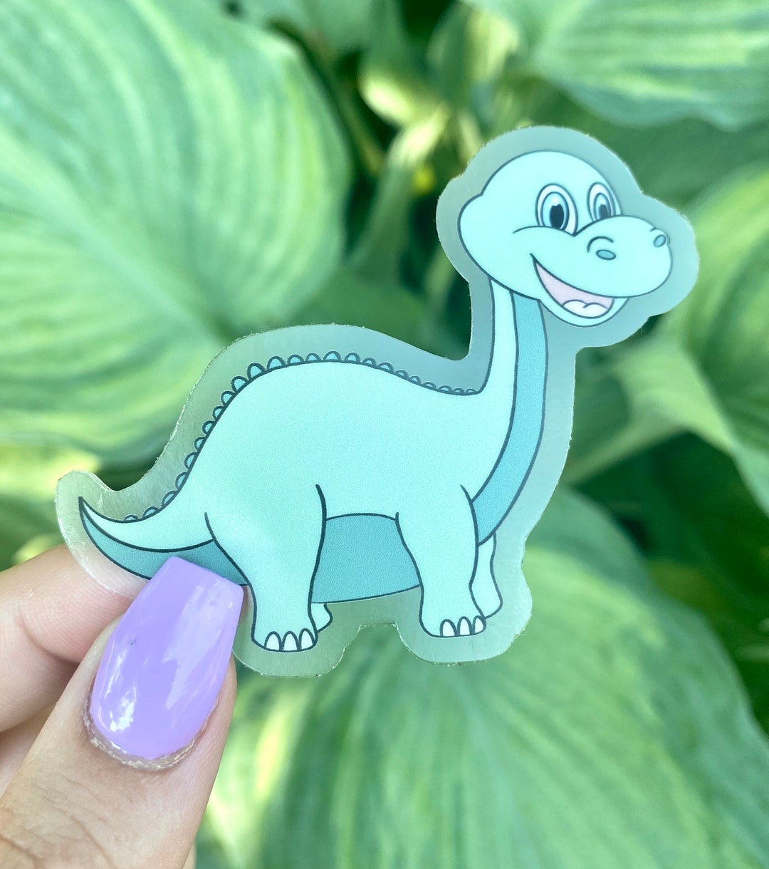 Brontosaurus Sticker - Dinosaur, Dino, Dishwasher Safe, Durable, Vinyl ...