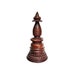 Hand Carved Solid Himalayan Copper Stupa Figure 6 Inch Stupa for Altar ...