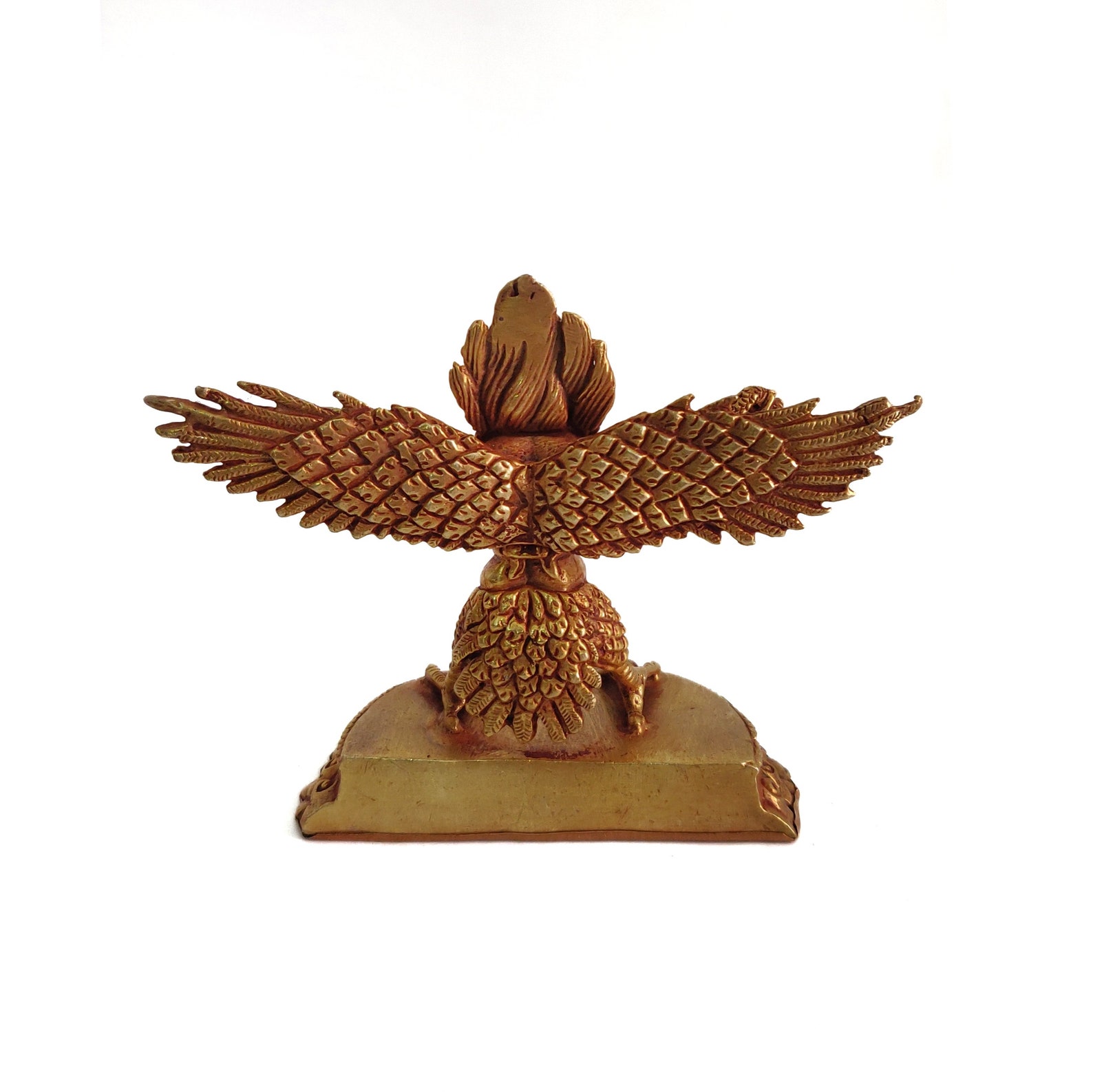 Garuda Statues Gold Glidedgaruda Copper Figur Unique | Etsy