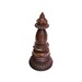 Hand Carved Solid Himalayan Copper Stupa Figure 6 Inch Stupa for Altar ...