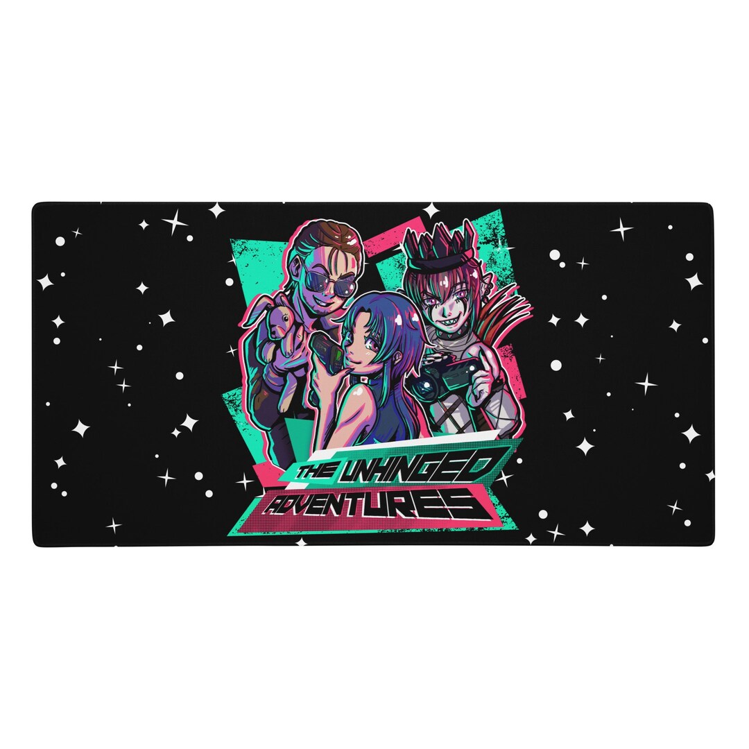 The Unhinged Adventures Gaming Mouse Pad - Etsy