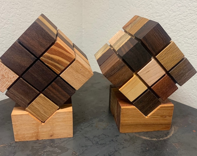 Wood Rubik's Cube - Etsy