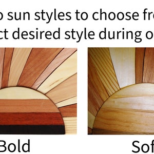 Sun Burst Wood Wall Art - Etsy