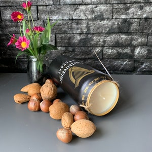 Guinness Can Candle -hand Poured, Vegan Friendly, Sustainable ...