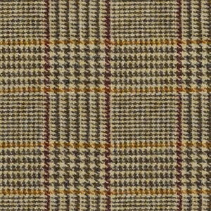 Harris Tweed Fabric by Metre - Beige Dogtooth Bronze Suitable for ...