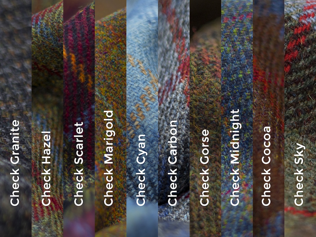 Authentic Harris Tweed Fabric Samples - From the Isle of Harris for ...