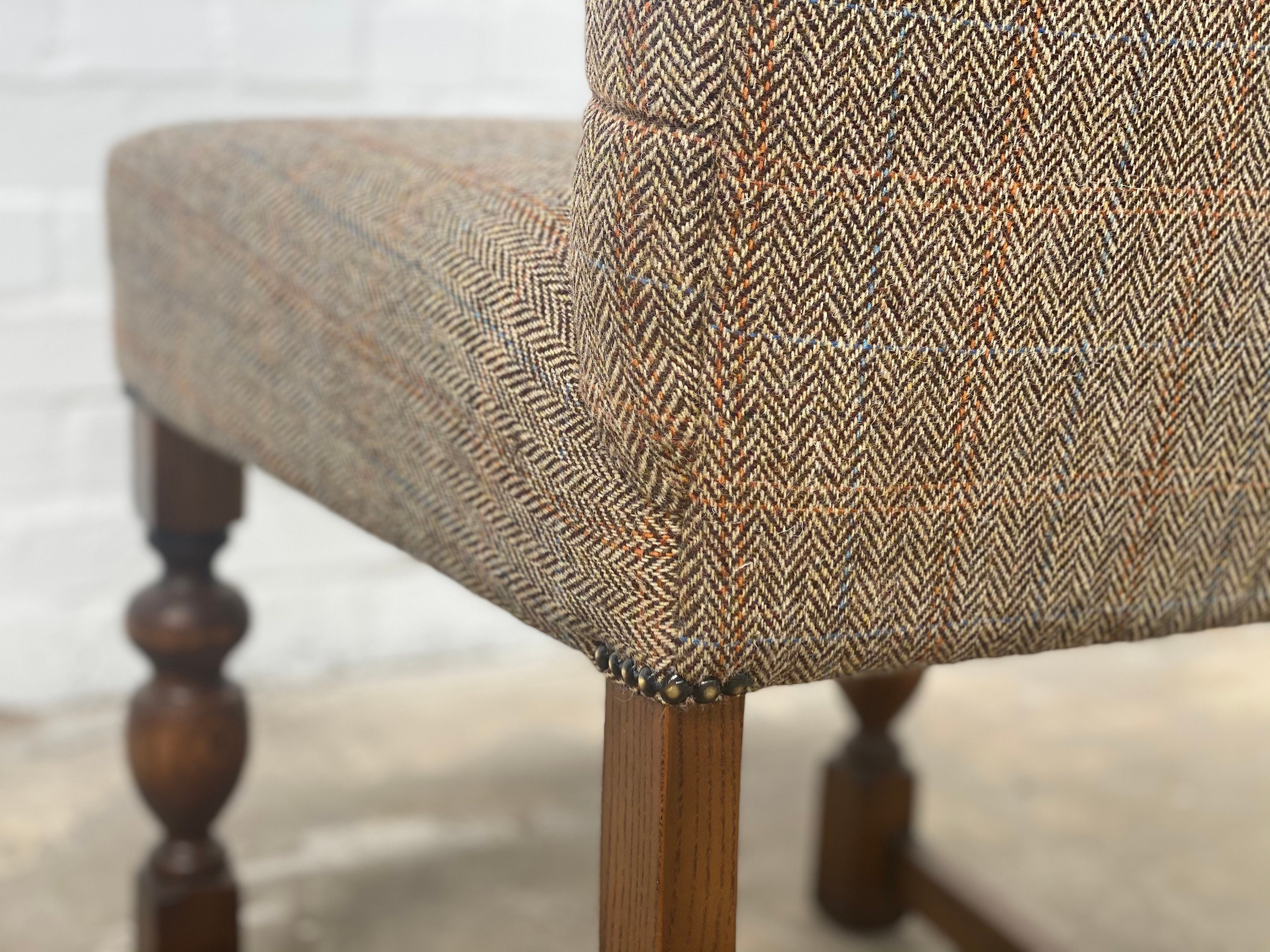 Harris Tweed Dining Chair | Albany Dining Chair - Etsy UK