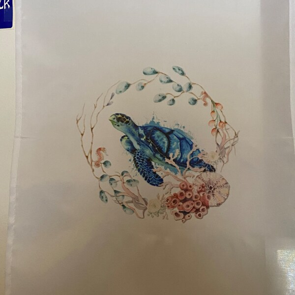 Sea Turtle Garden Flag - Etsy