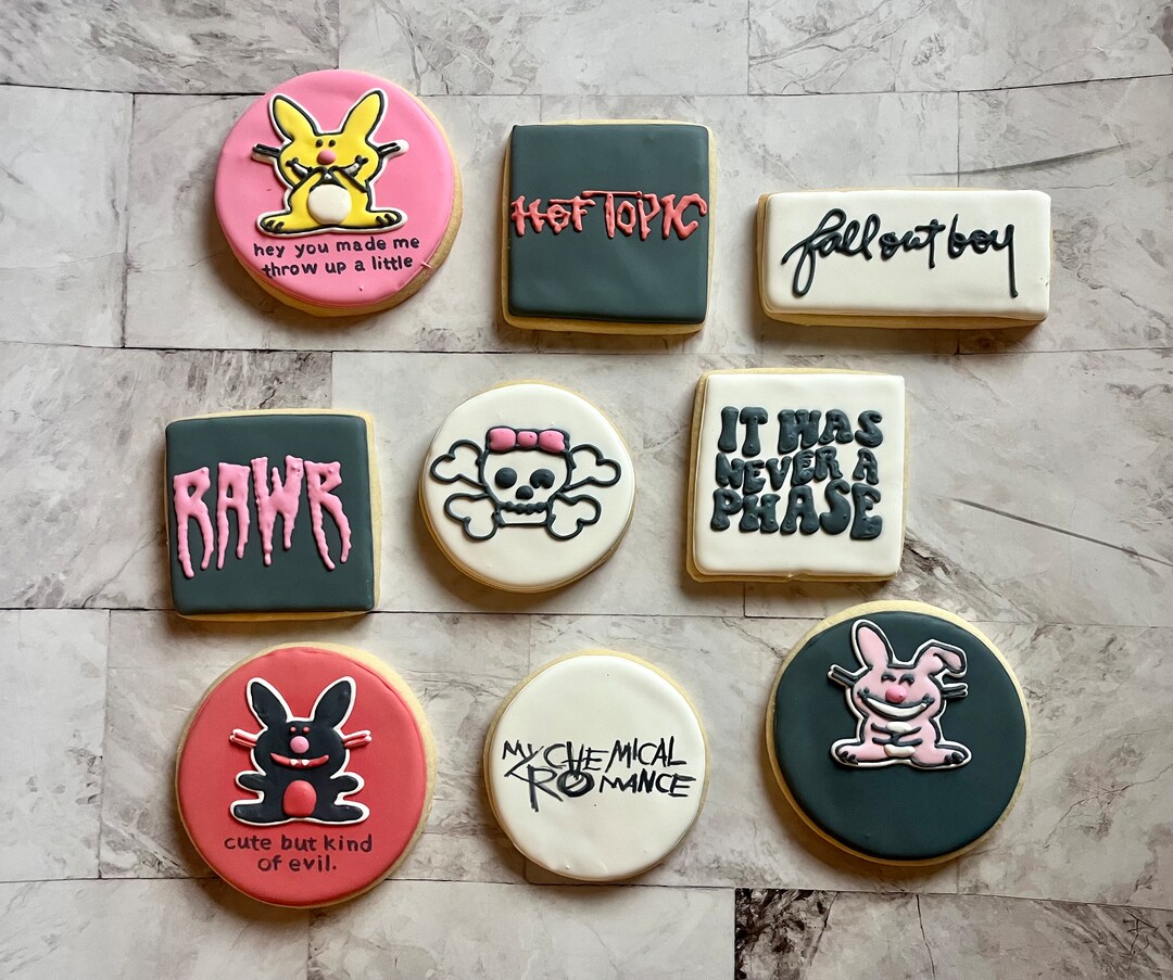Emo 2000’s Cookie Dozen - Etsy