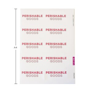 Stickers, Perishable Food Stickers, Bakers Stickers - Etsy