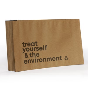 Shipping Mailers - 25 X Recyclable Kraft Paper Mailing Bag, Eco ...