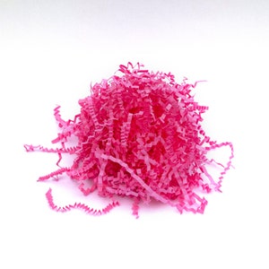Shredded Paper Luxury 1kg Pink Packaging for Gift Boxes, Zigzag Mailer ...
