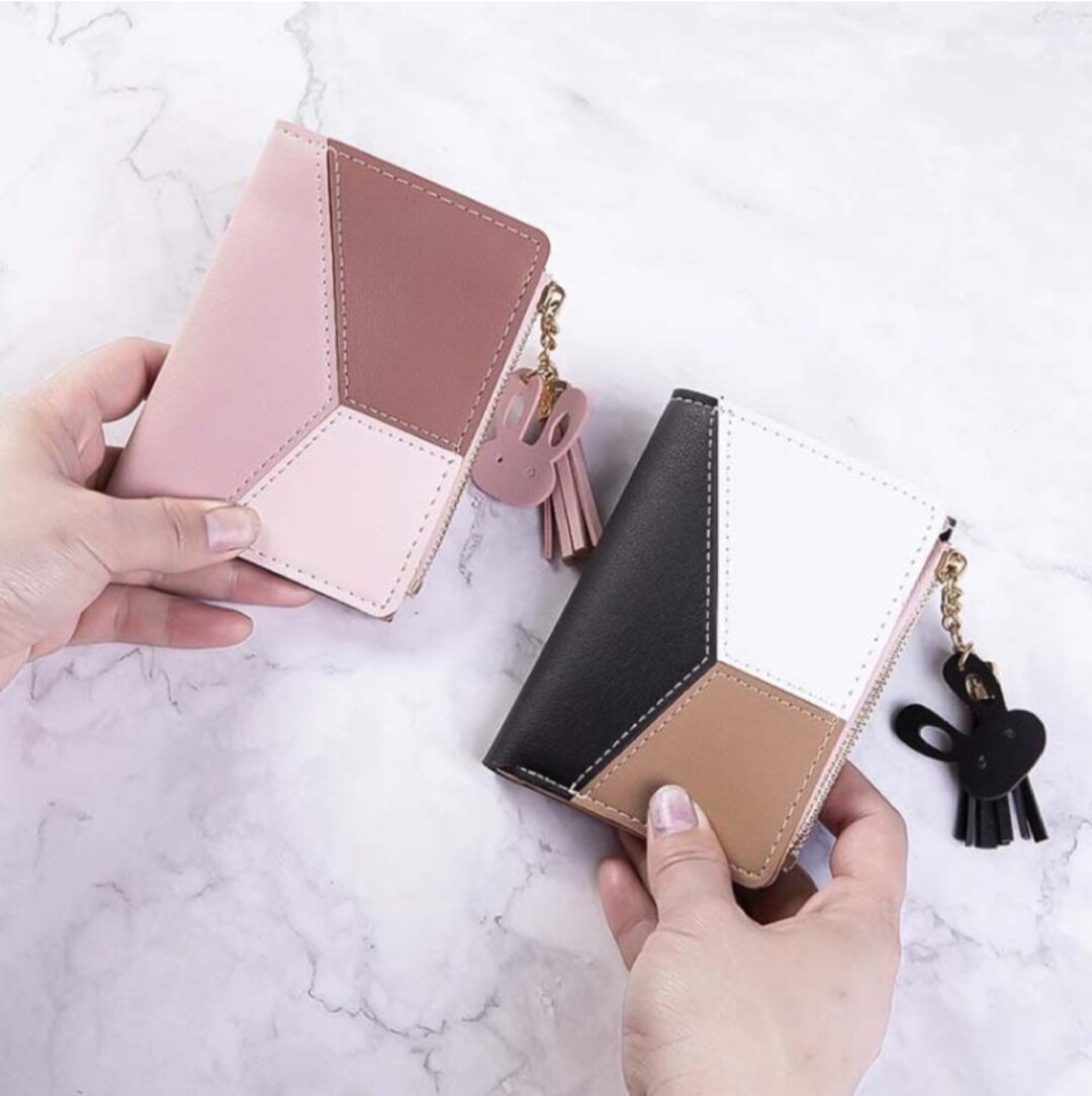 Mini Portemonnaie Geldbörse Frauen Damenmode Brieftasche Kartenhalter ...