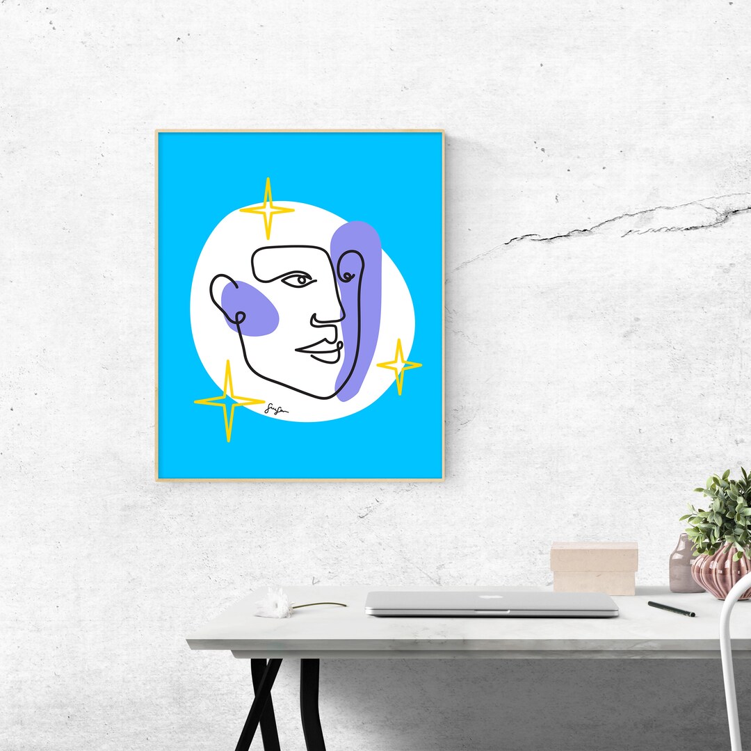 Harper - Line Art Print [DIGITAL DOWNLOAD] - Etsy